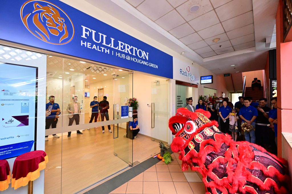 Official Opening of the new Fullerton Health Hub @ Hougang Green ...