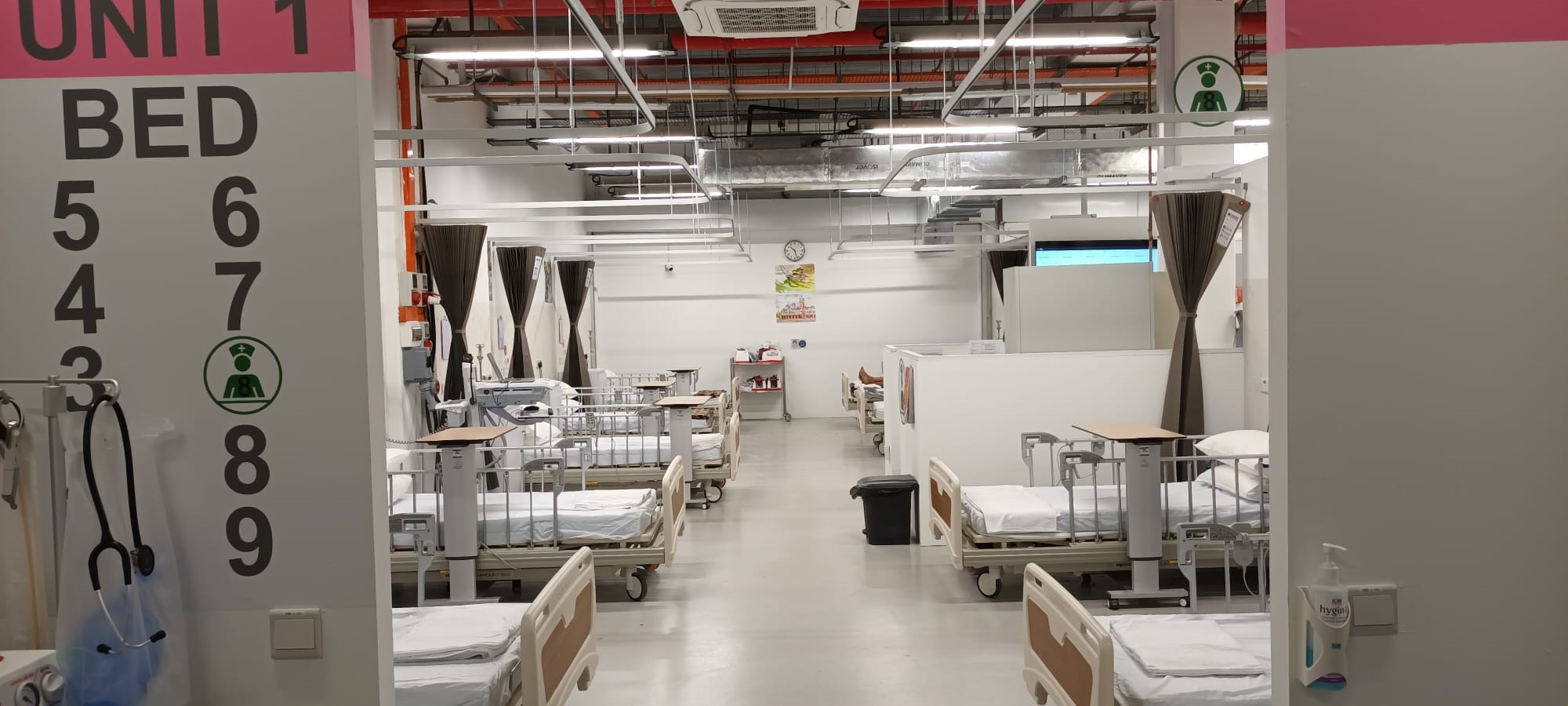 COVID-19 Treatment Facility at F1 Pit Building – A Successful ...