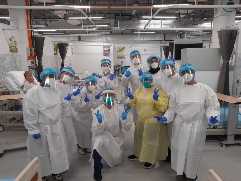 COVID-19 Treatment Facility at F1 Pit Building – A Successful ...